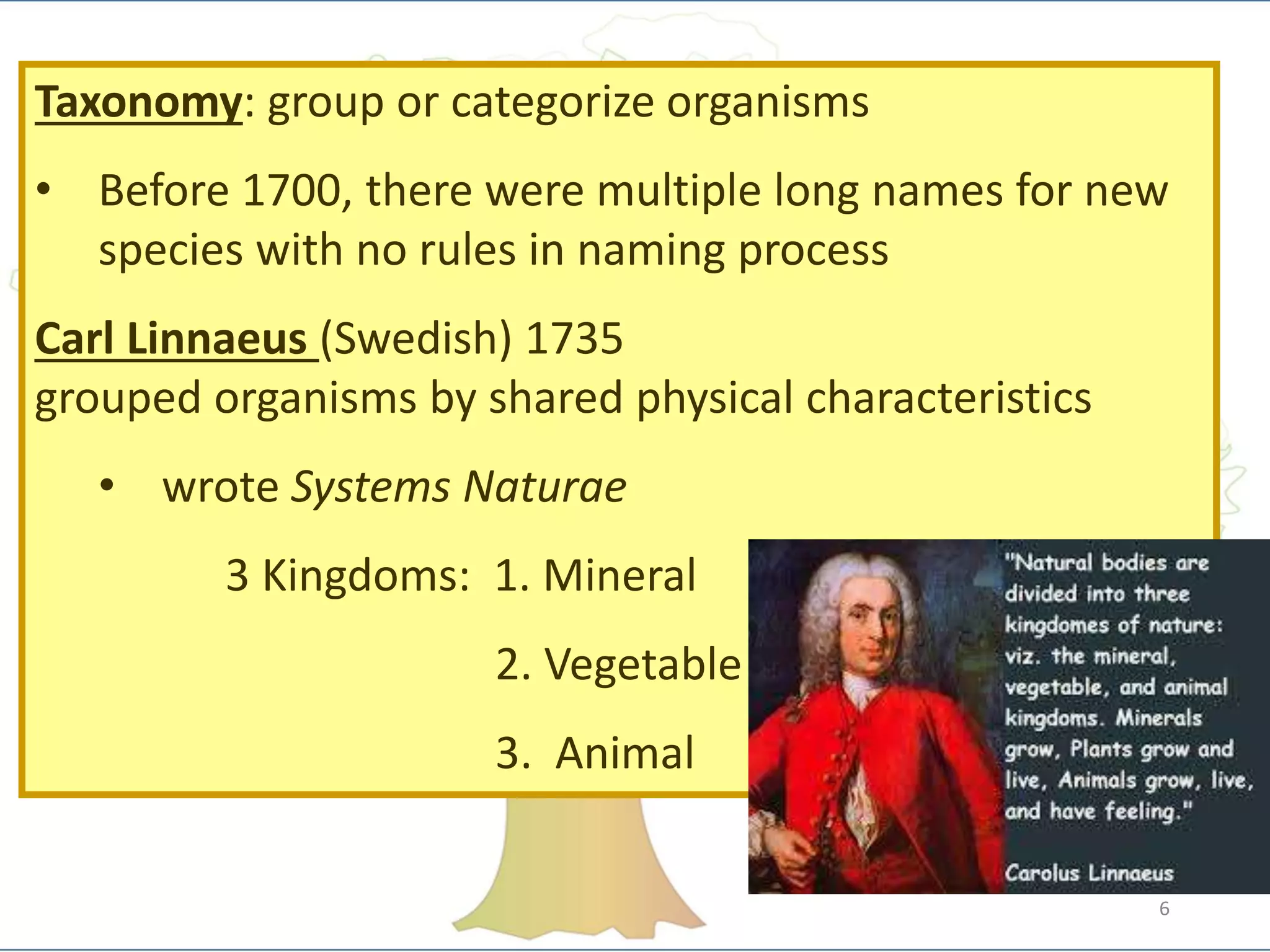Genetics1 classification new. | PPT