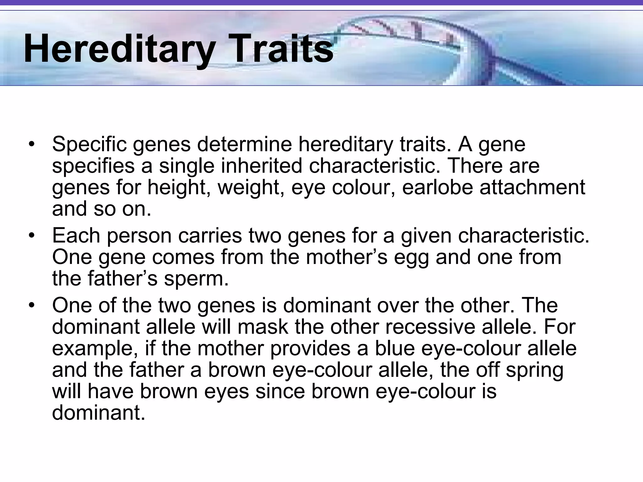 Genetics Notes | PPT