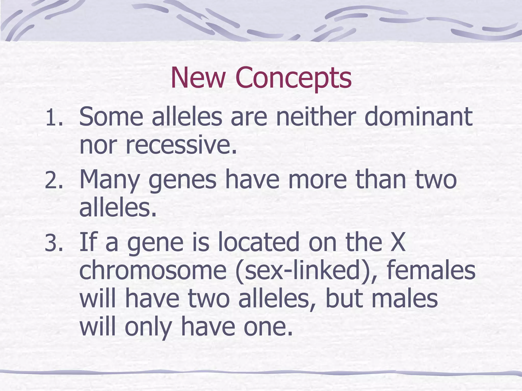 Genetics 3 other traits ib | PPT | Genetics | Science