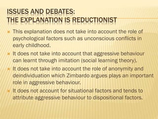 Genetics and aggression A2 | PPTX