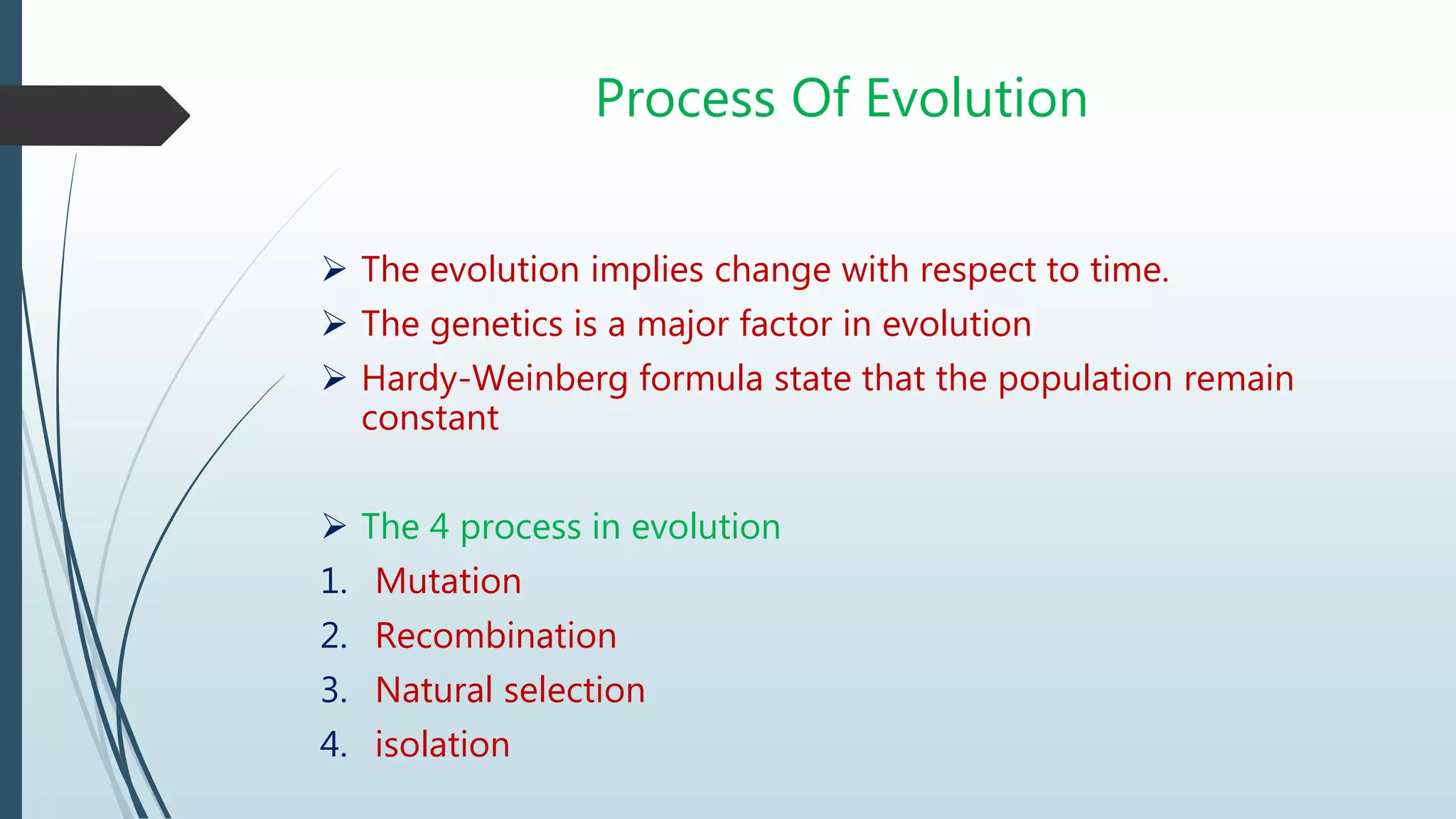 Genetics and evolution | PPTX