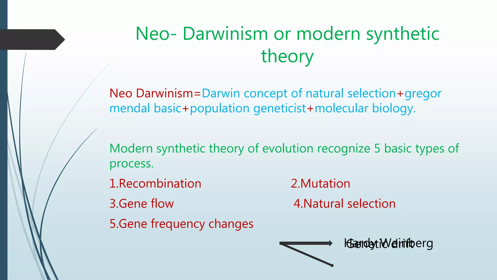 Genetics and evolution | PPTX
