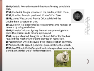Genetics and genomic | PPTX