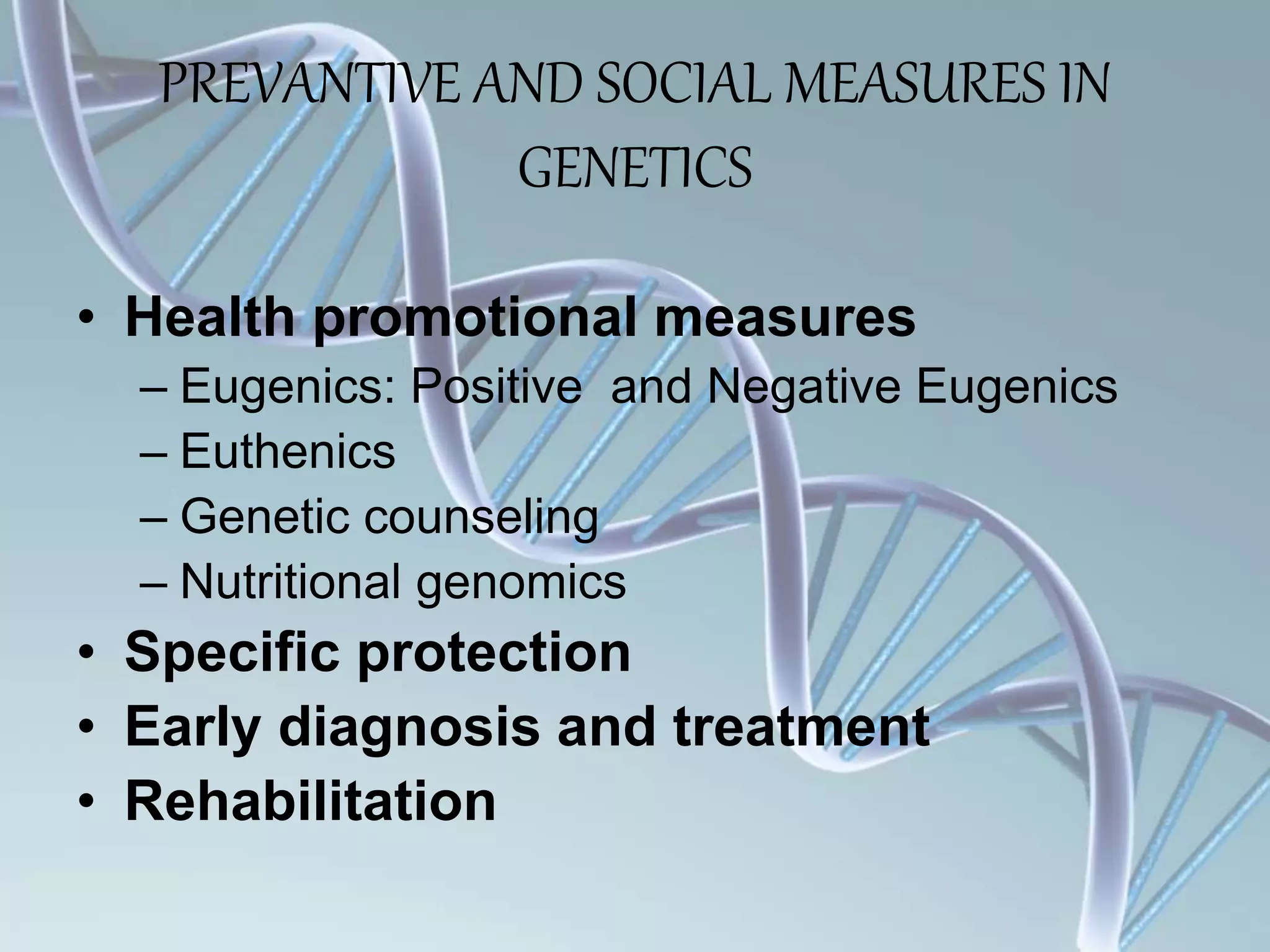 Genetics and health | PPTX