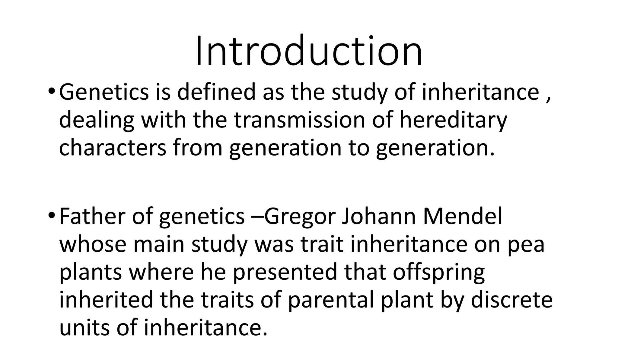 Genetics and Health | PPT