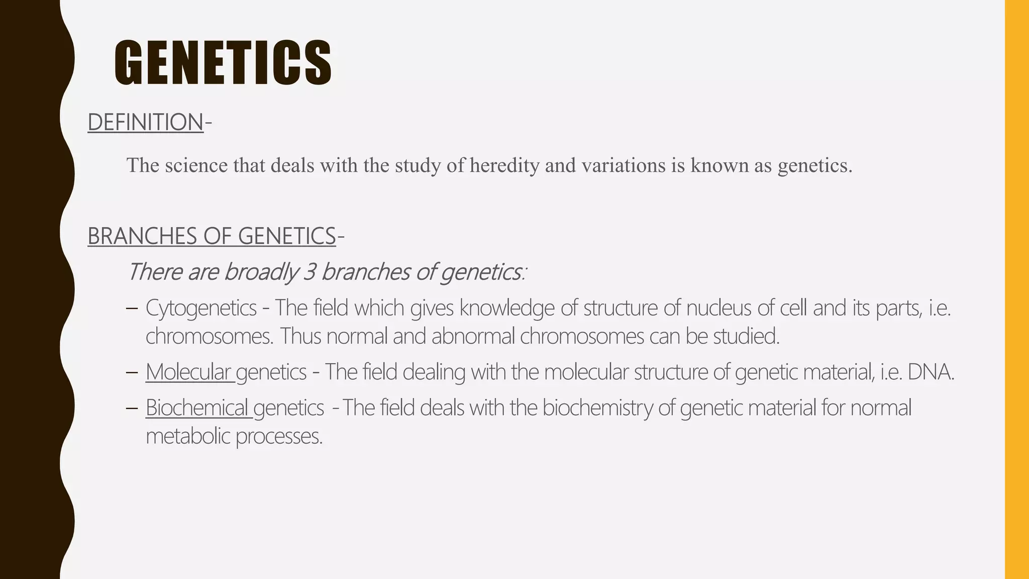 Genetics and health | PPTX