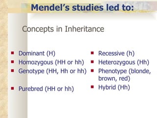 Genetics and heredity | PPT