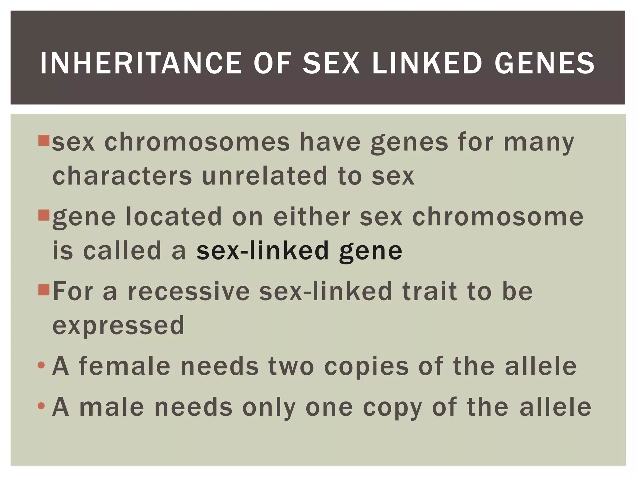 Genetics and inheritance | PPTX