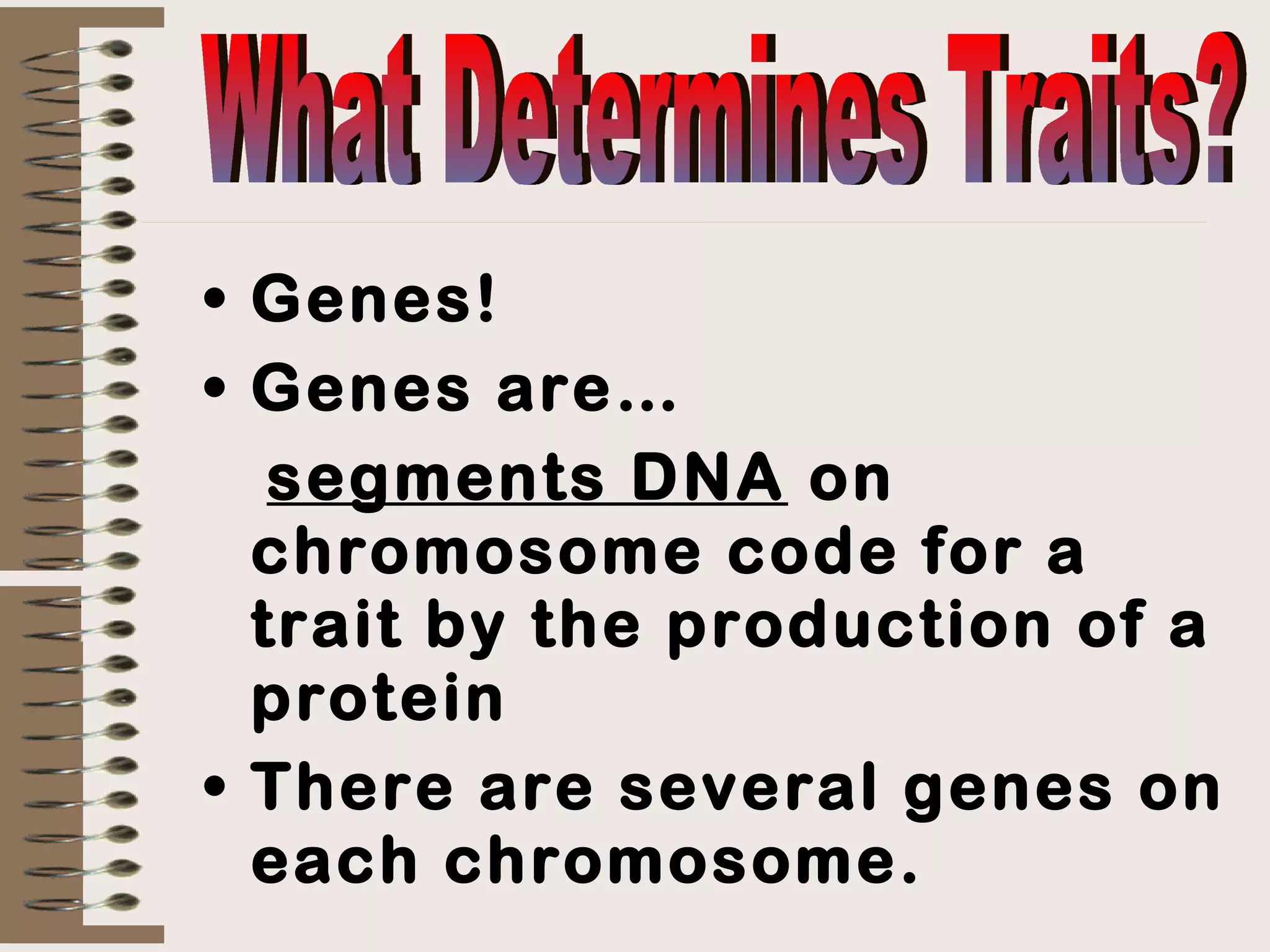 Genetics and inheritance | PPT