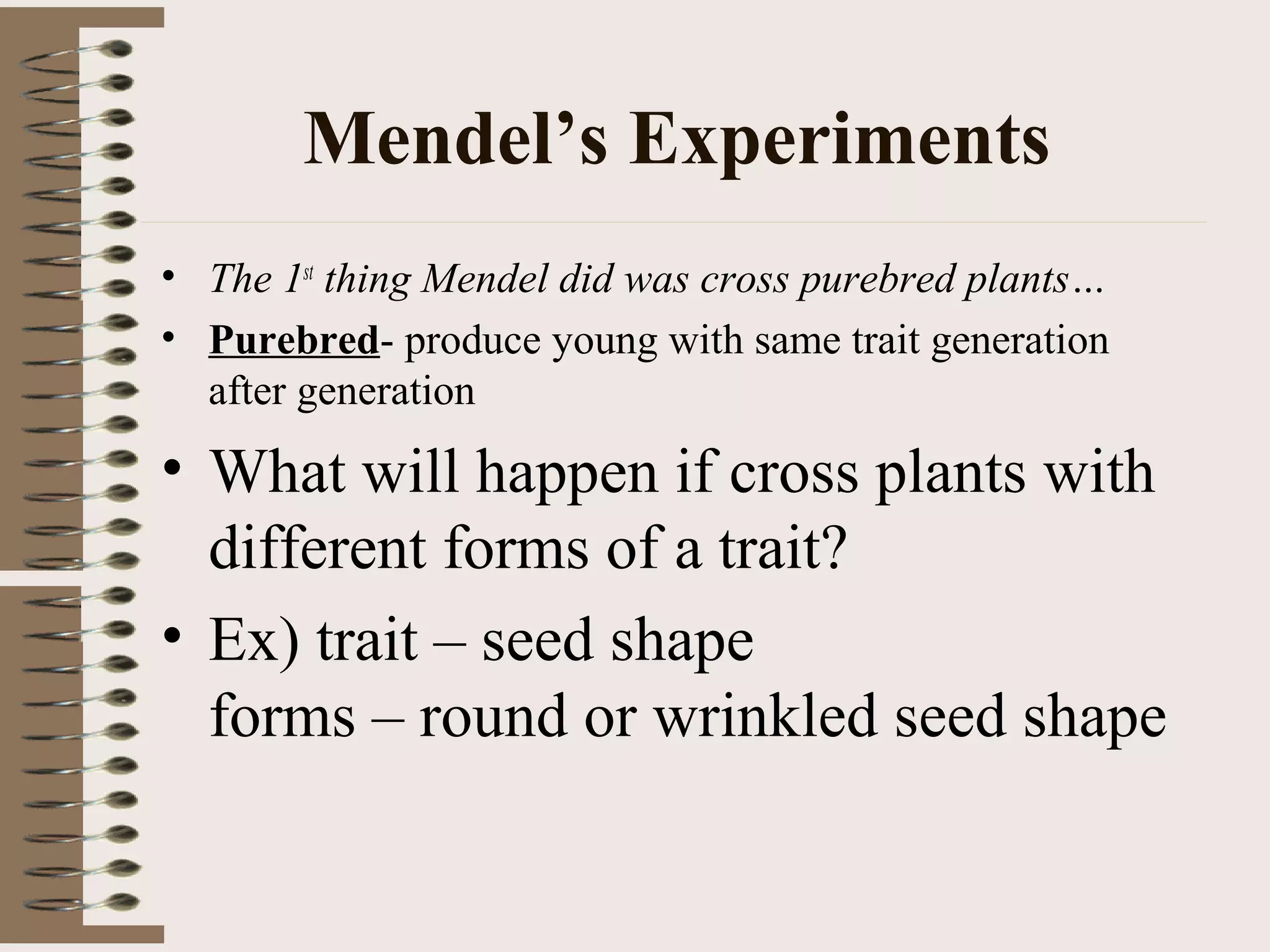 Genetics and inheritance | PPT