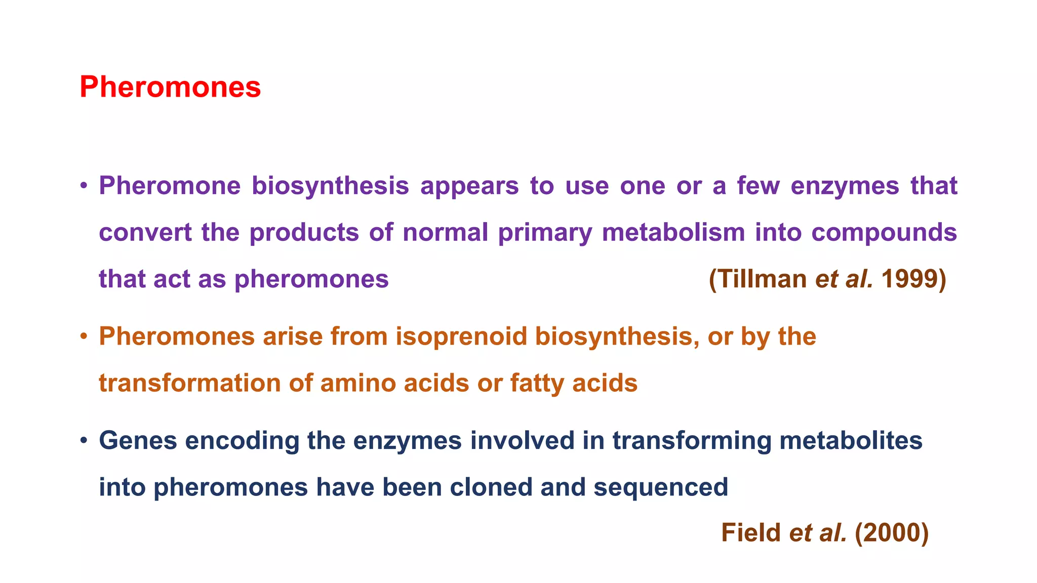 Genetics and insect behaviour | PPTX
