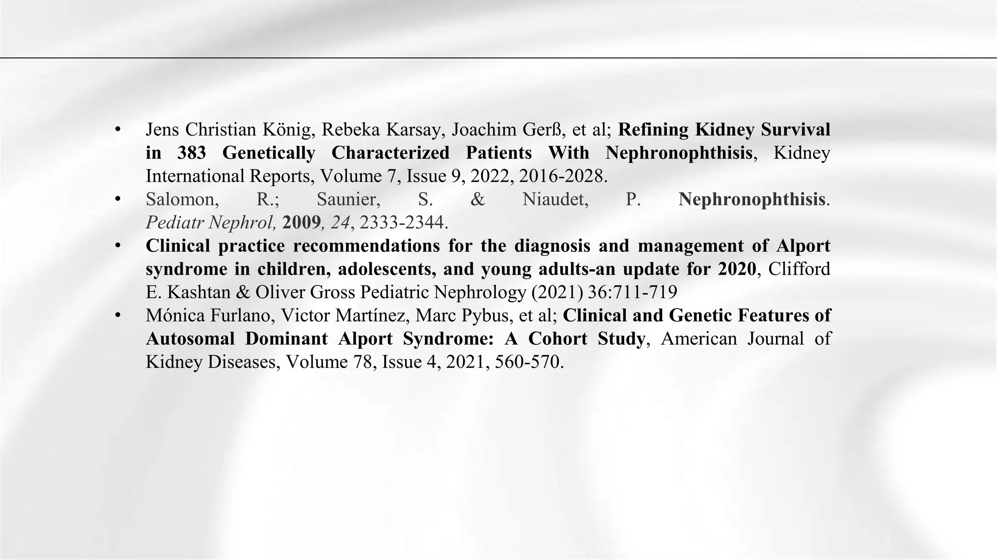 GENETICS and KIDNEY DISEASES / | PPTX