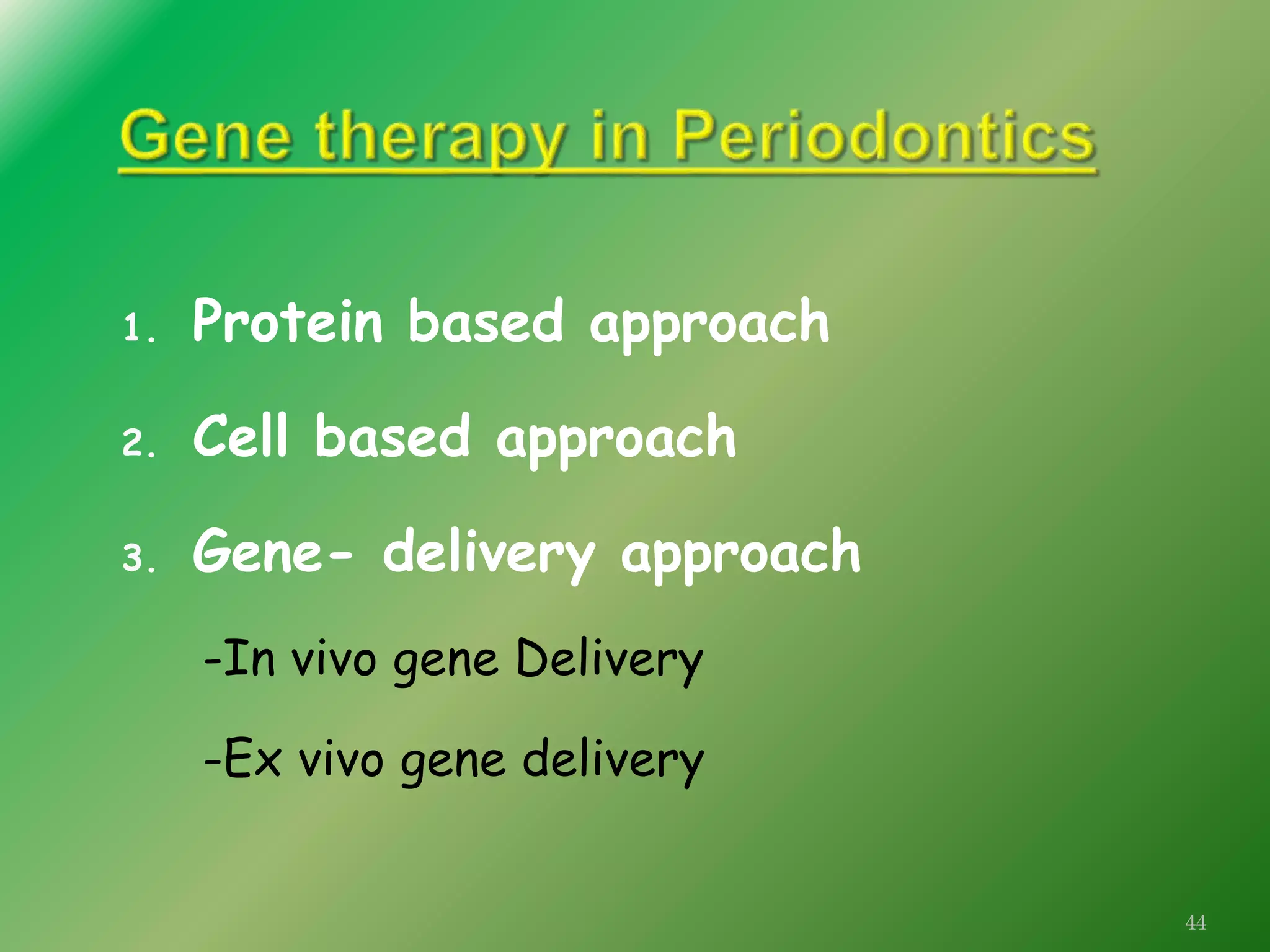 GENETICS AND PERIODONTAL DISEASES | PPTX