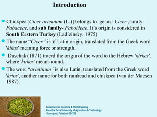 Genetics and plant breeding seminar | PPT