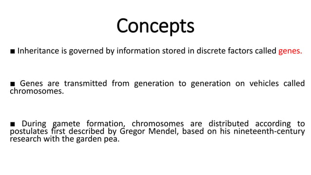 Genetics and variations | PPT
