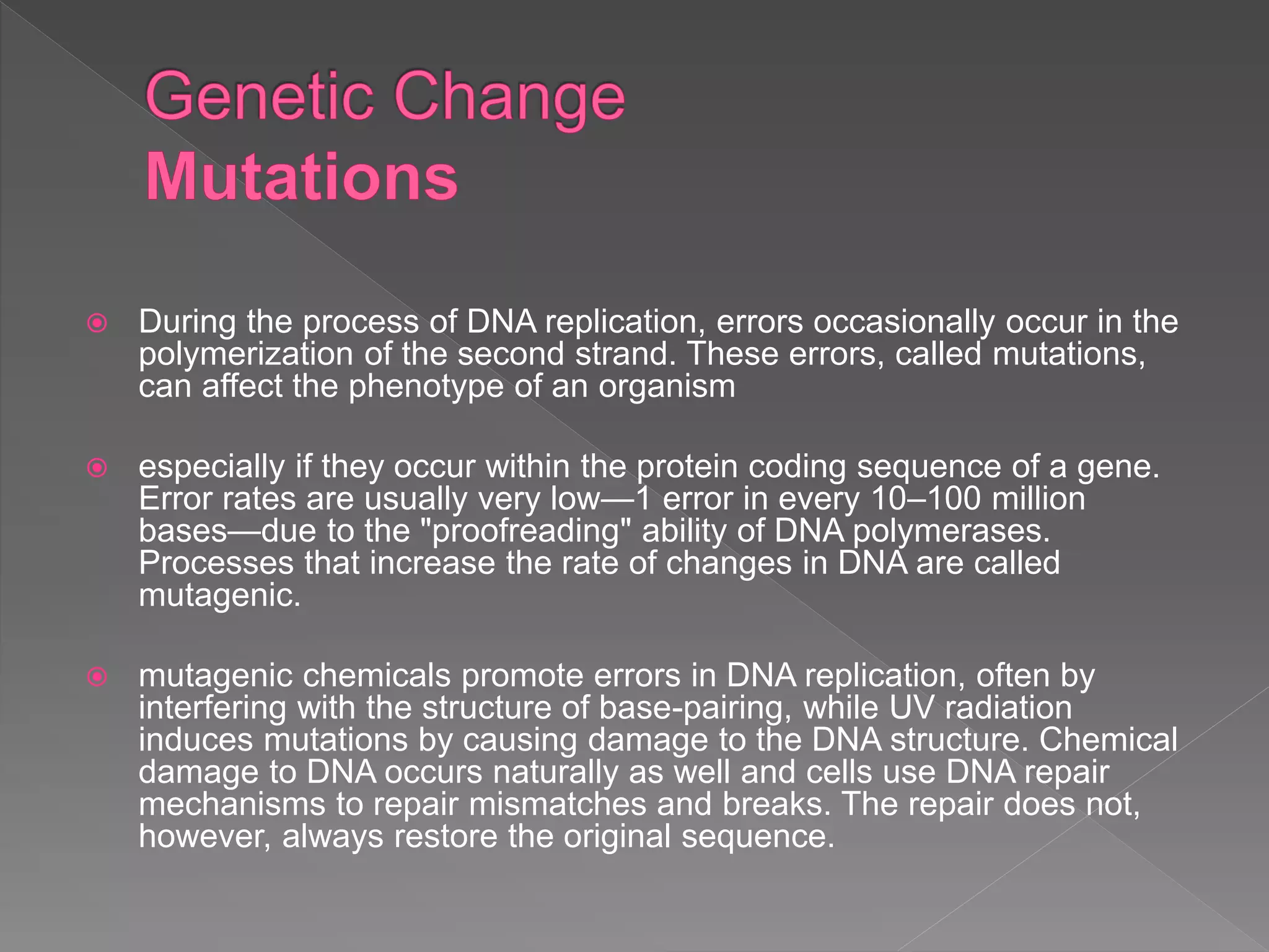 Genetics Biology | PPTX