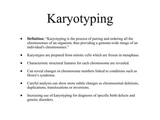 Genetic screening | KEY