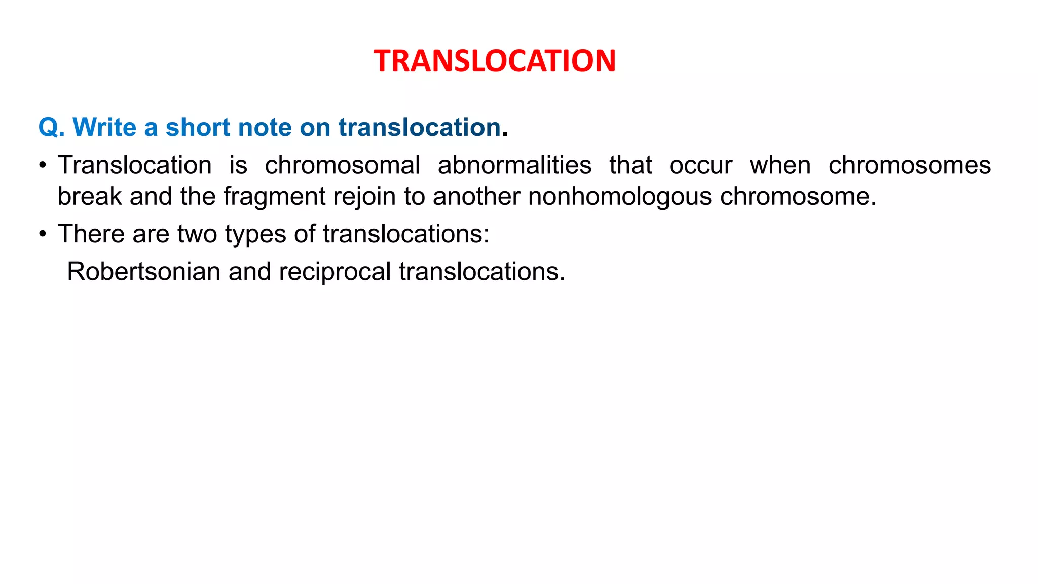 Genetic Series Chromosomal Aberrations.pptx