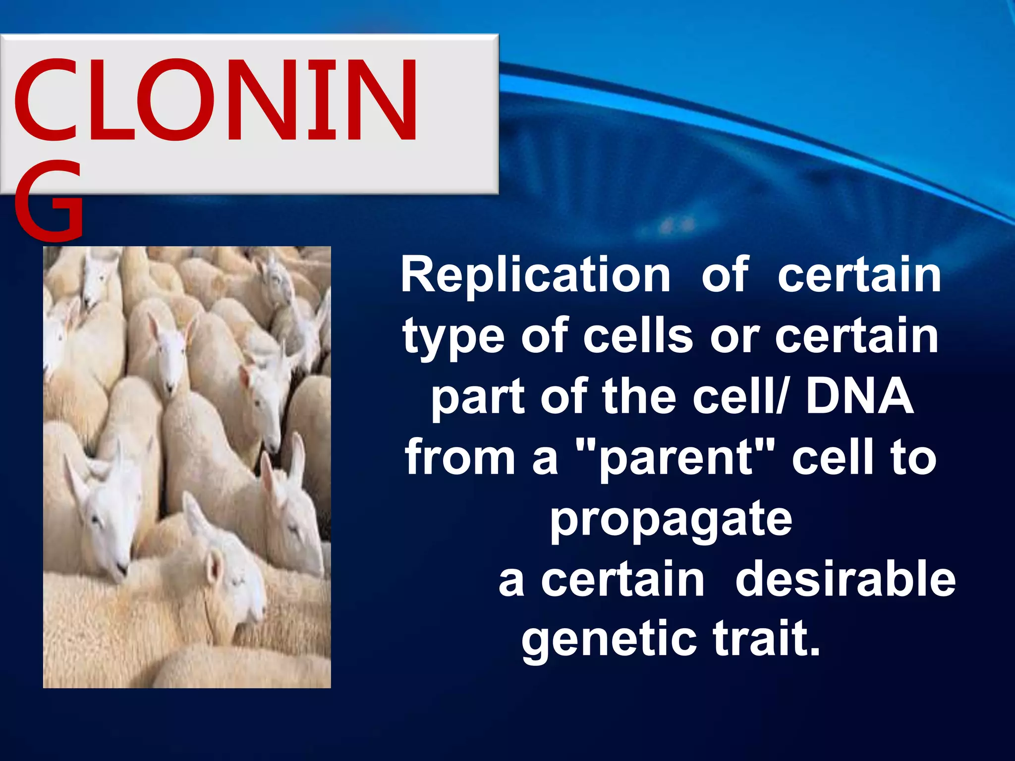 Animal Cloning | PPTX