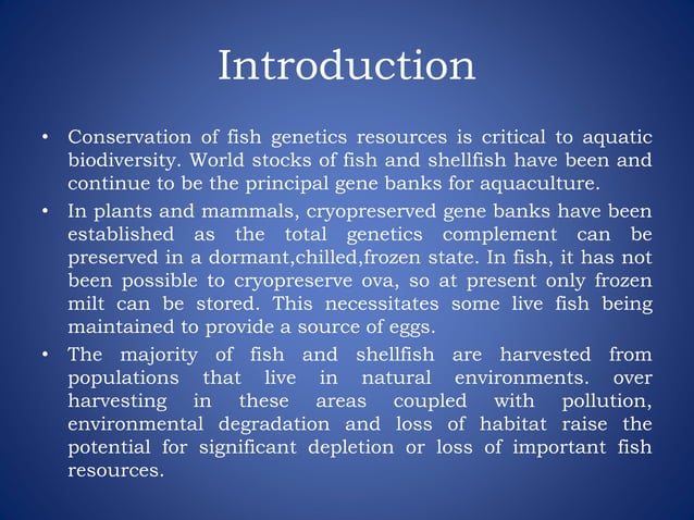 Genetics for fish_resource_conservation_new_krik[1] | PPTX | Genetics ...