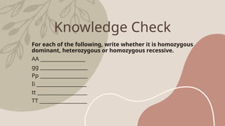 Introduction to Genetics & Heredity by AK | PPTX