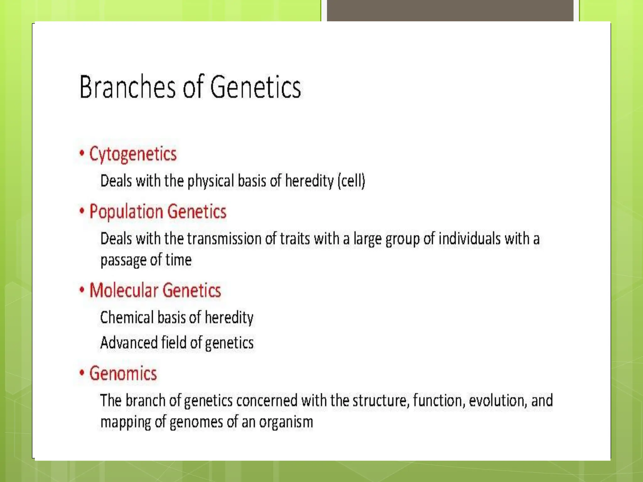 Genetics, Heredity, Variation, history, its roles, Scope, Importance ...
