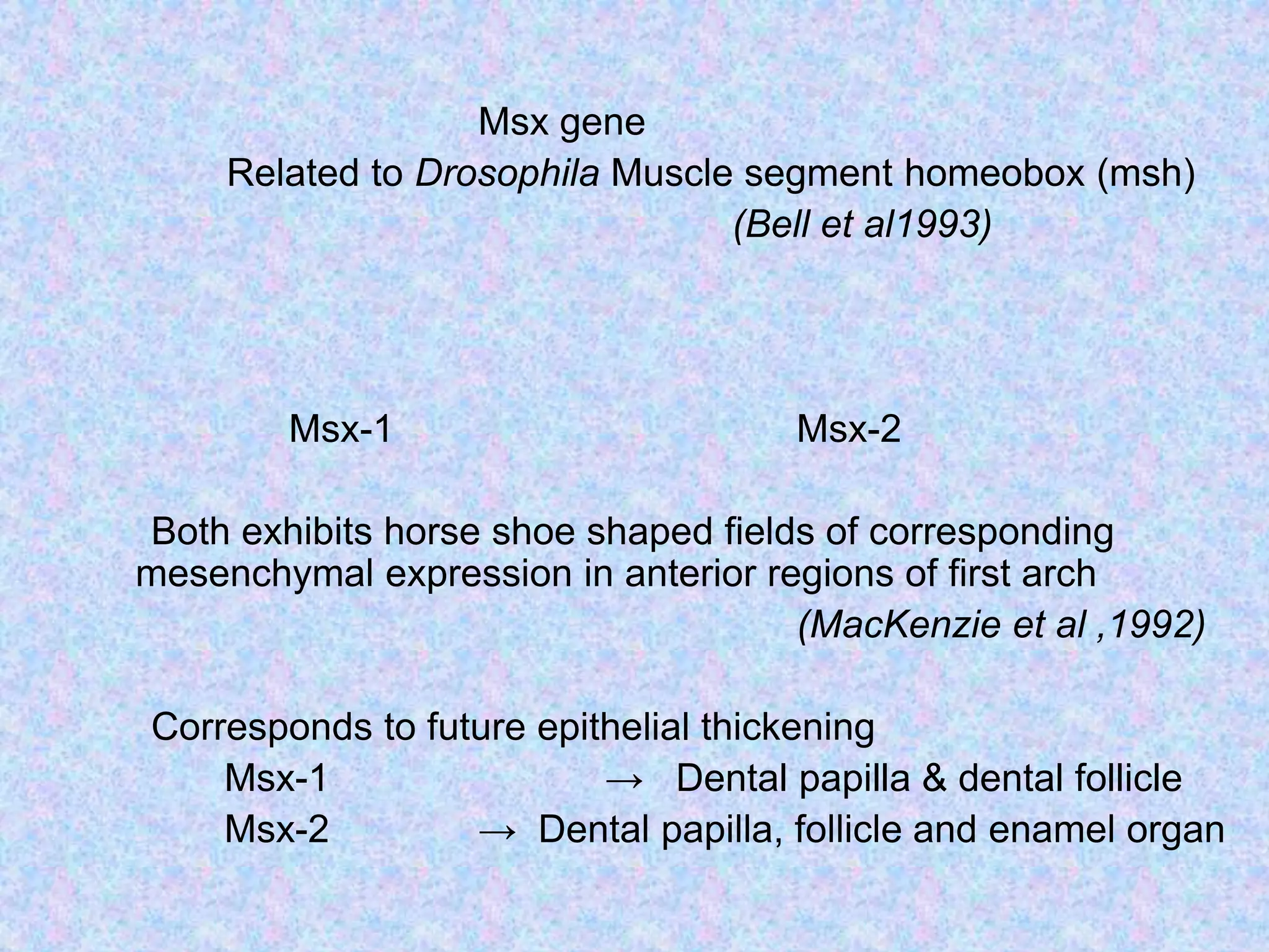 Genetics in orthodontics | PPTX