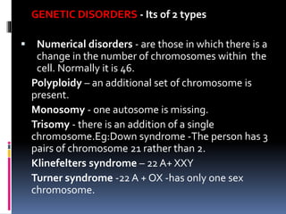 Genetics in orthodontics | PPTX