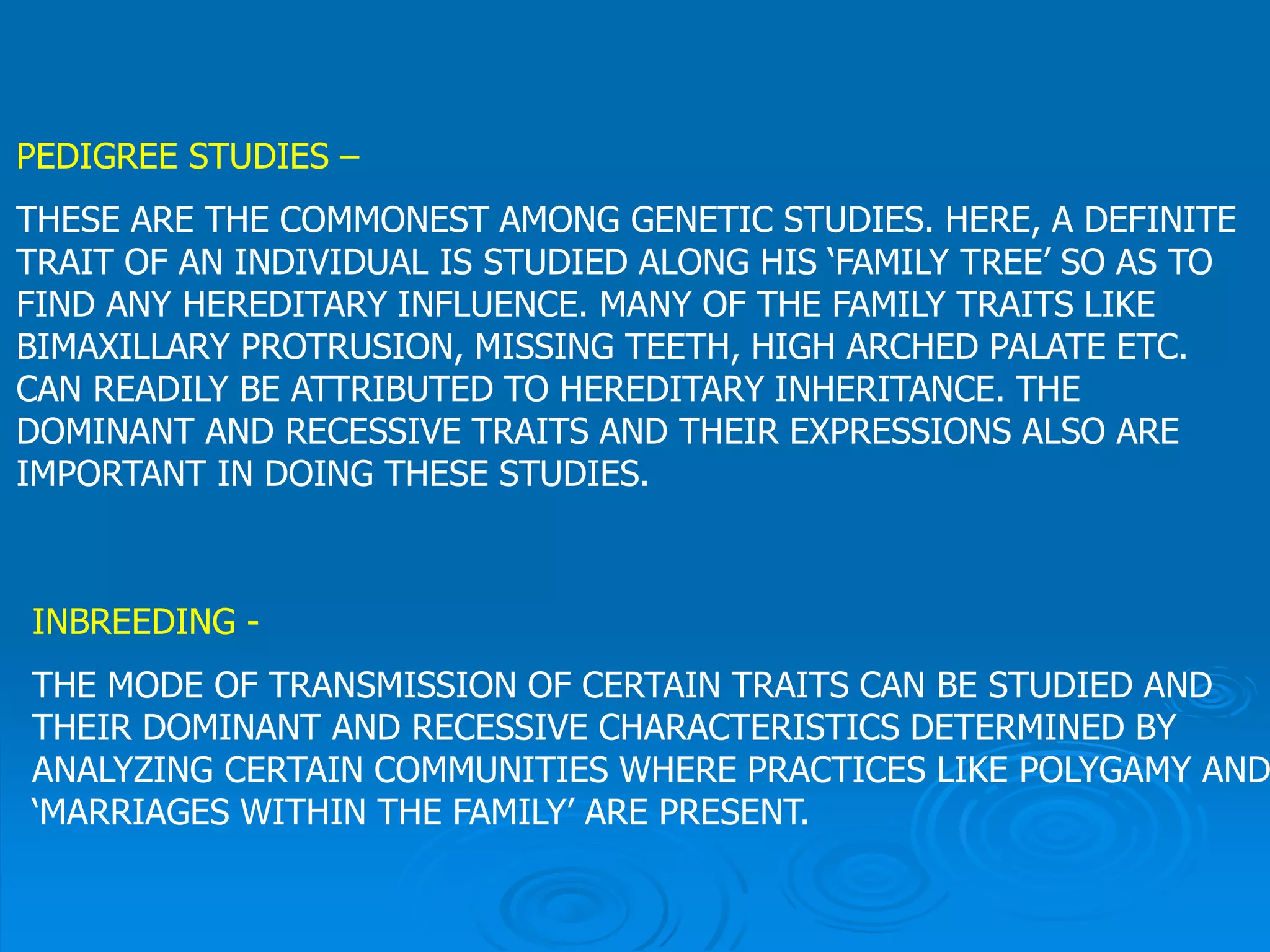 Genetics in Orthodontics | PPT