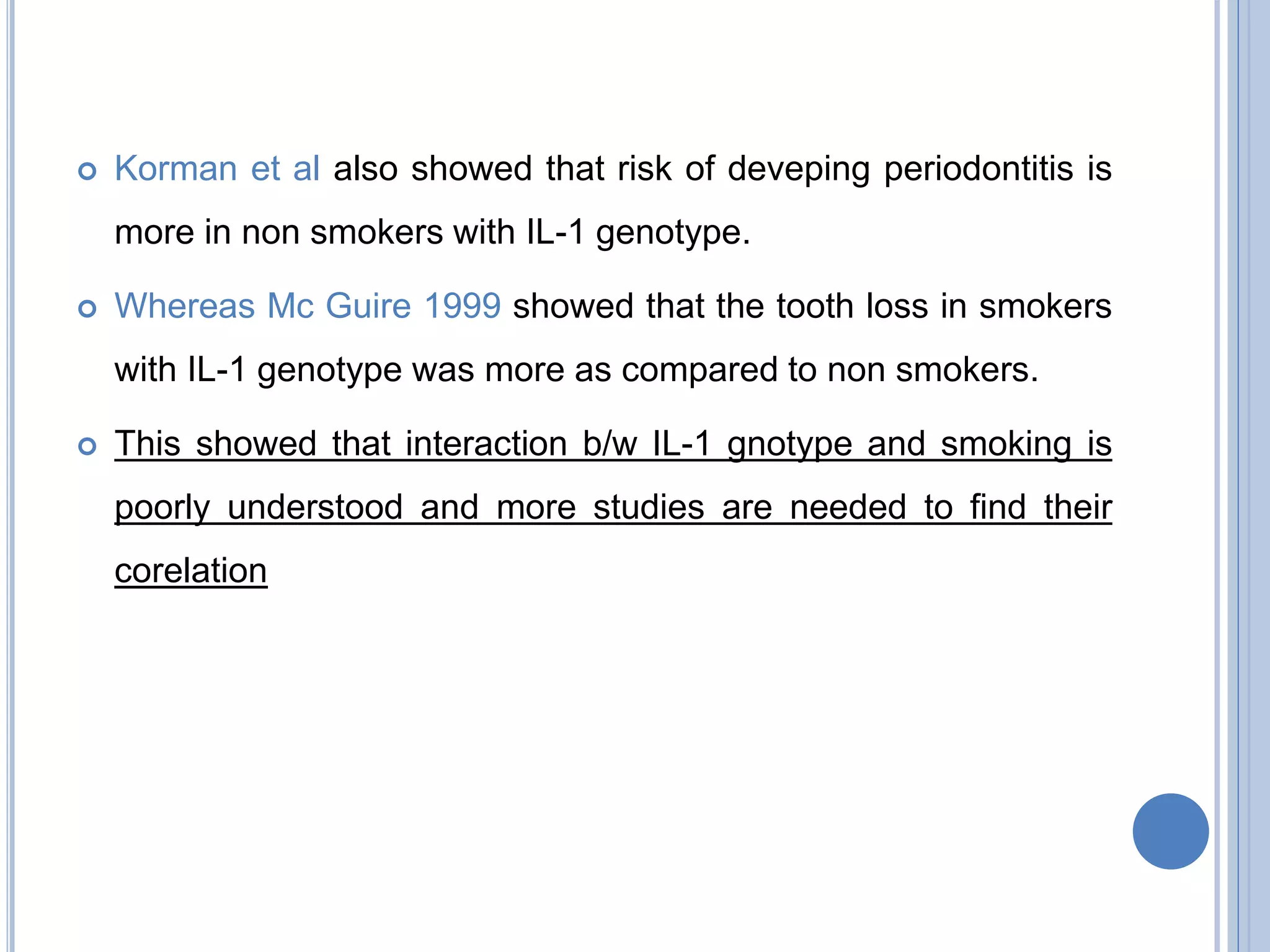 Genetics in periodontology | PPTX