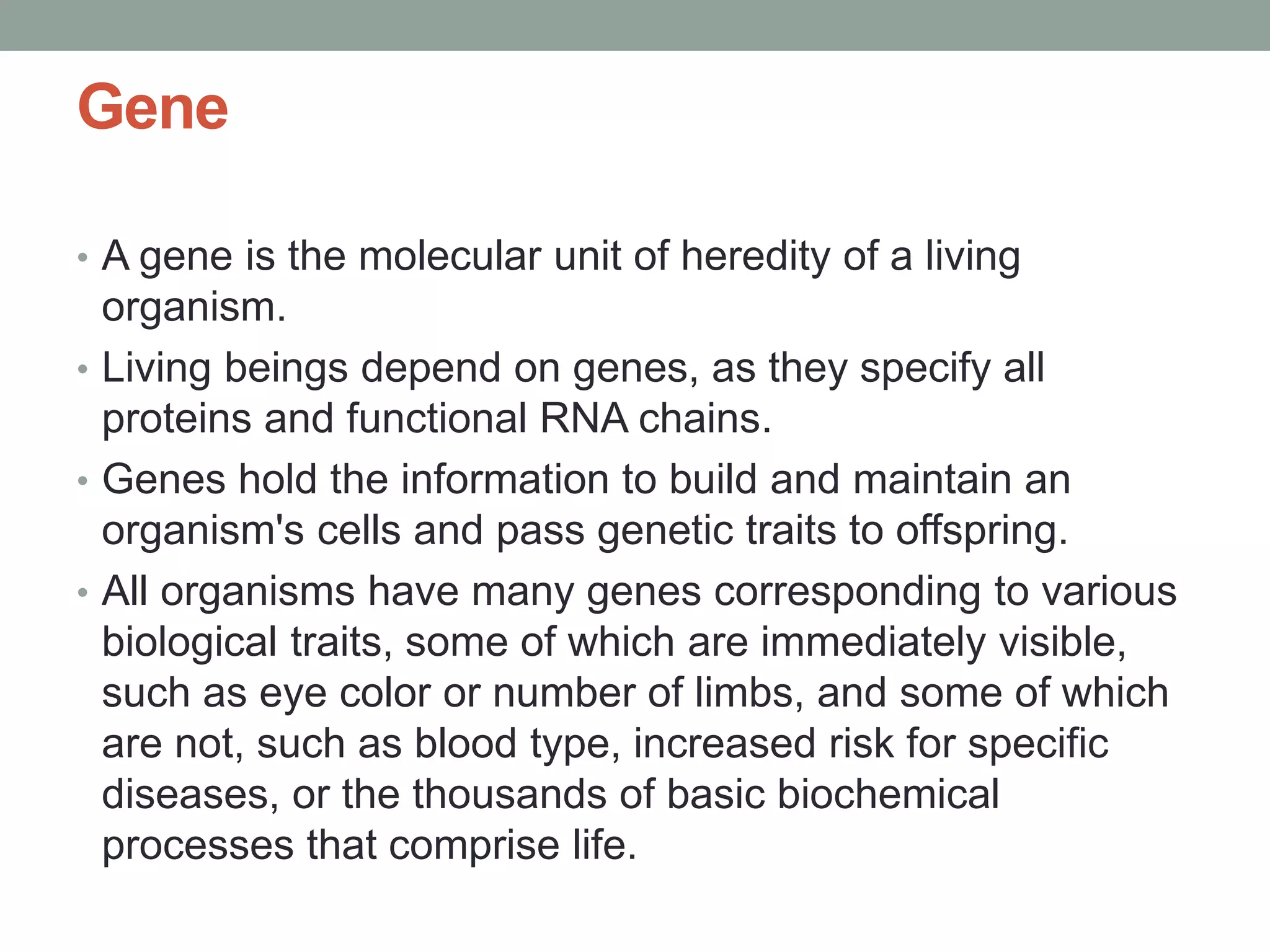 Genetics in psychobiology | PPTX