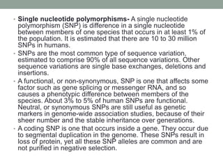 Genetics in psychobiology | PPTX