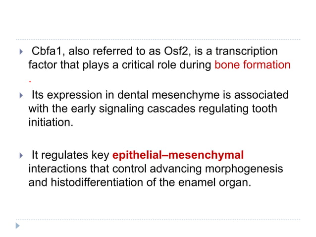 Genetics in tooth development - Copy.pptx | Dental Health | Diseases ...