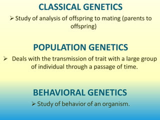 Introduction to Genetics | PPTX