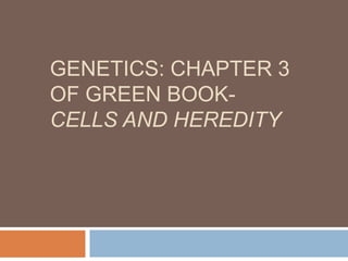 Genetics Introduction | PPTX