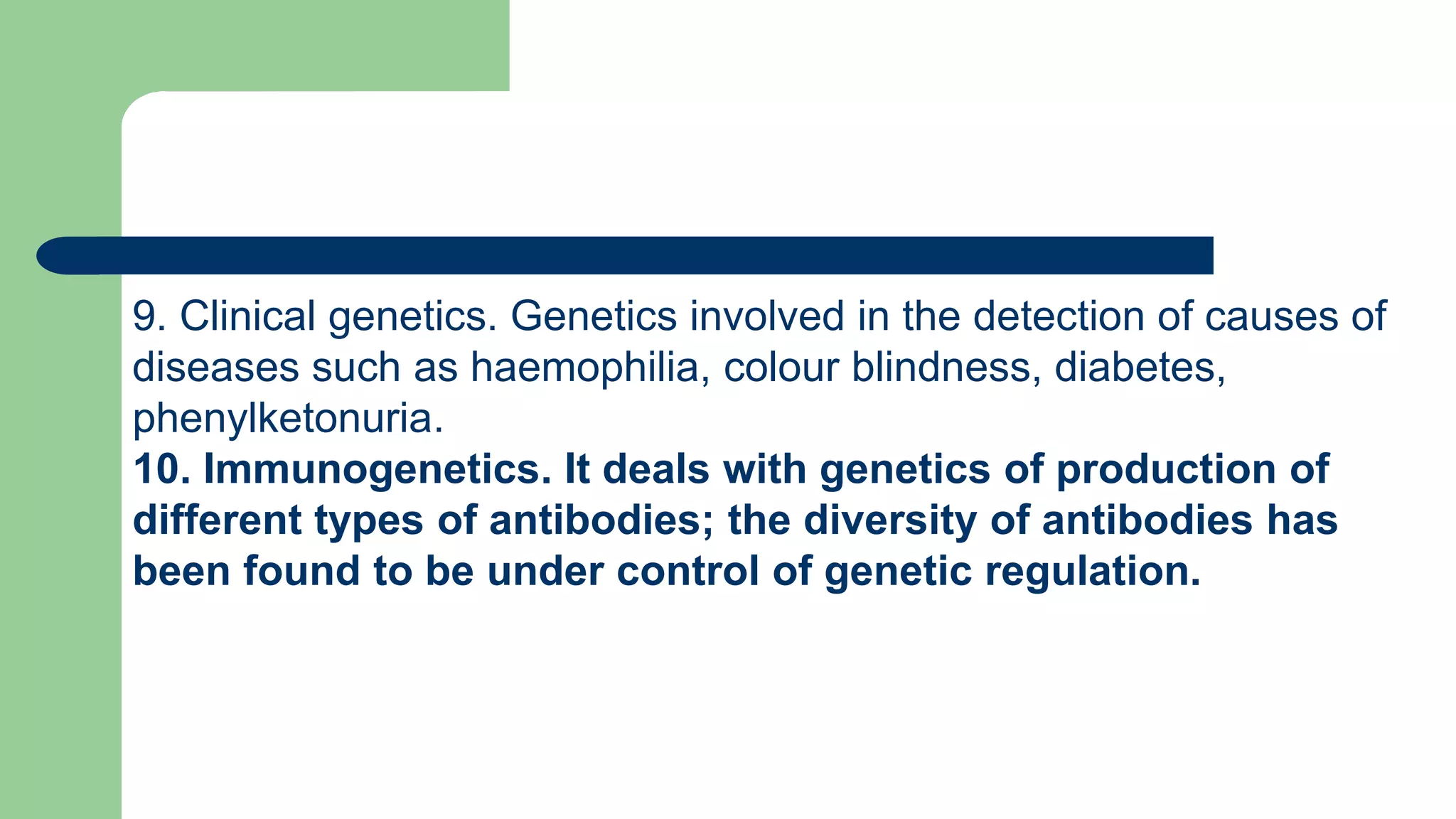 Introduction to genetics | PPTX