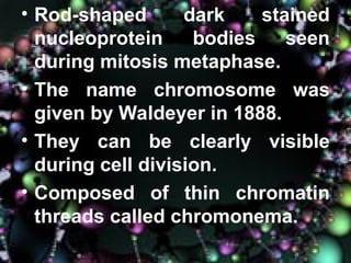 GENETICSLECT11 chromosomes chromatin dna | PPT