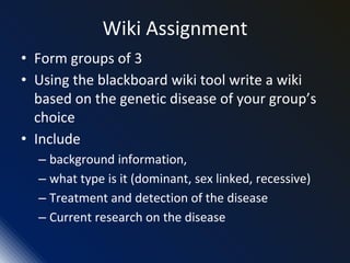Instructional Presentation on Basic Genetics | PPT