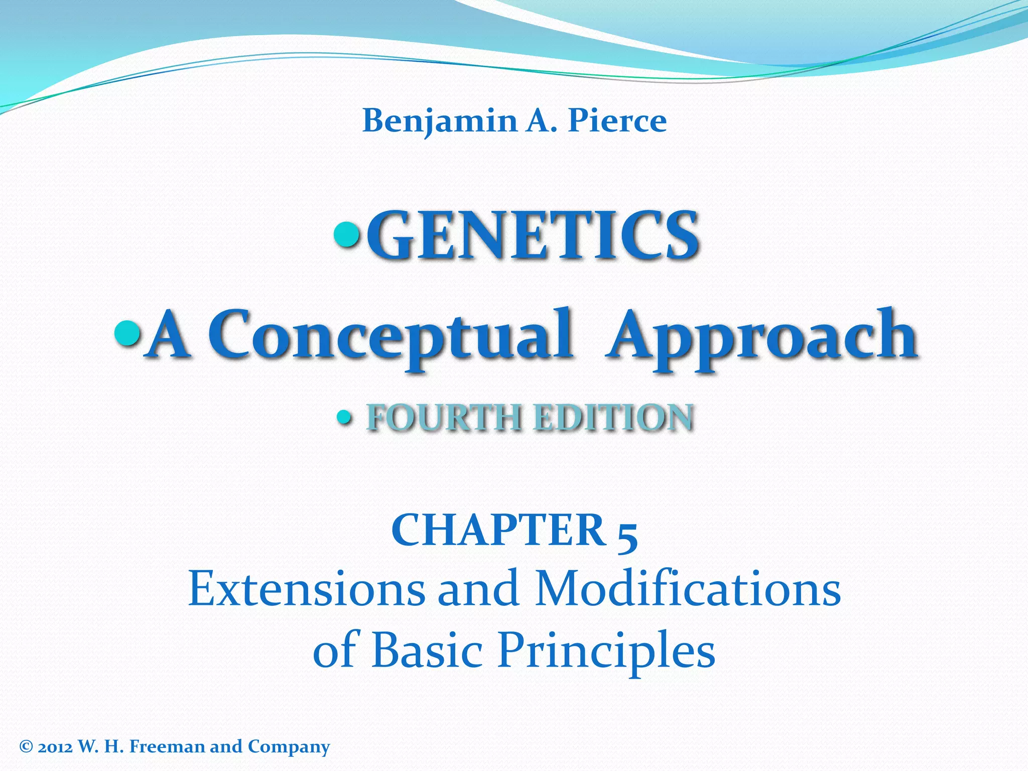 Genetics lecture 2 pw_2012 | PPT