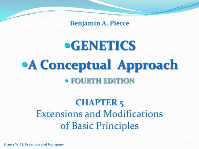 Genetics lecture 2 pw_2012 | PPT
