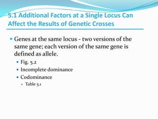 Genetics lecture 2 pw_2012 | PPT