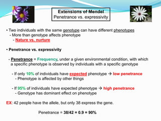 Genetics lecture 2 pw_2012 | PPT