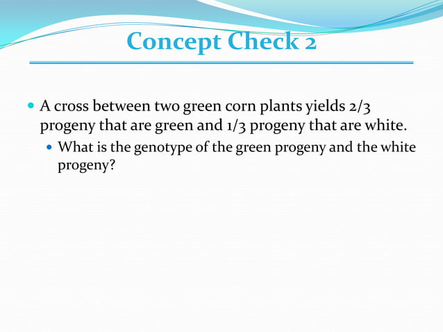 Genetics lecture 2 pw_2012 | PPT