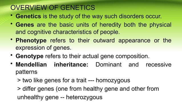 GENETICS MATERNAL AND CHILD NURSING.pptx