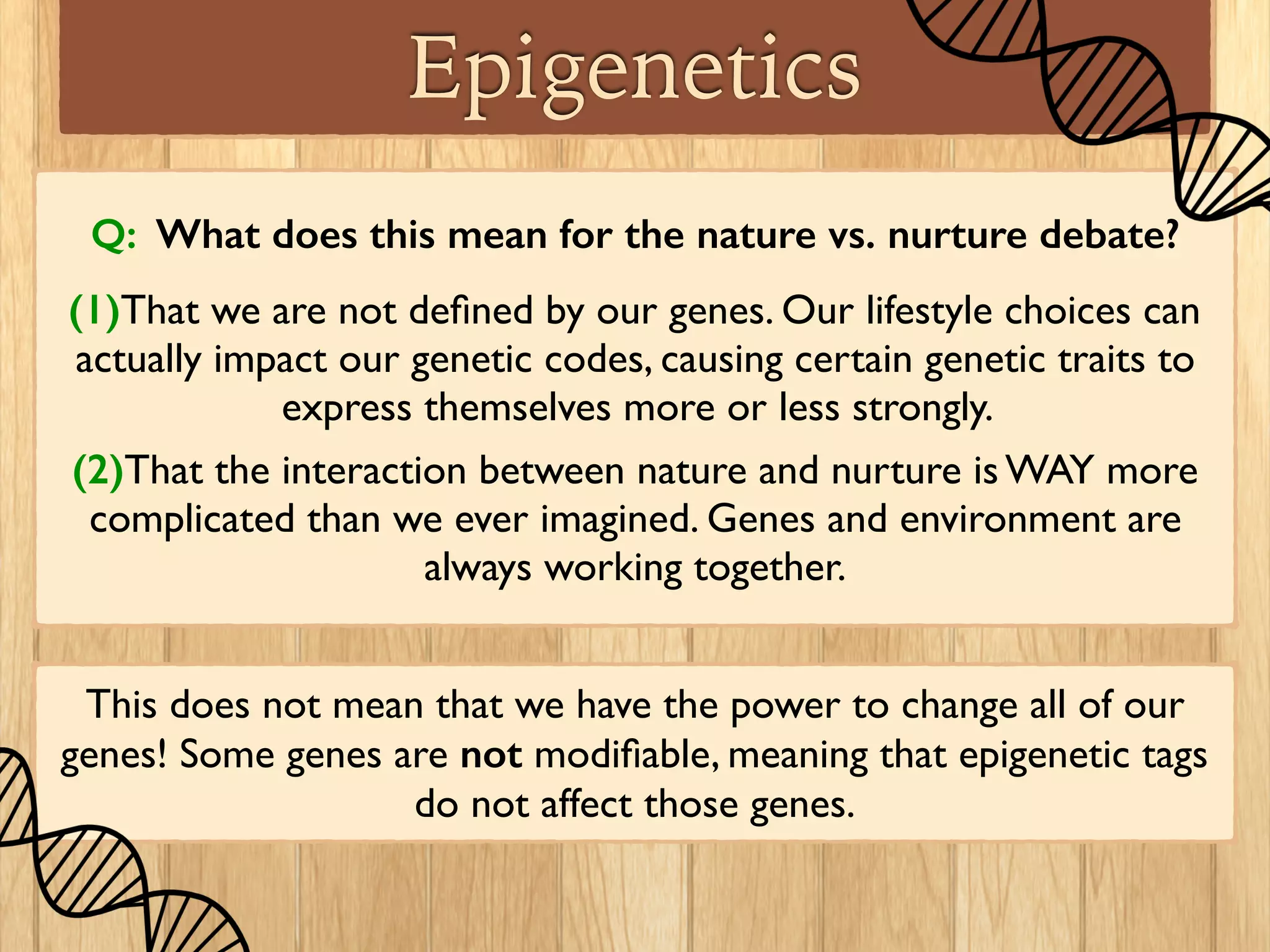 Genetics & Nature vs. Nurture | PDF