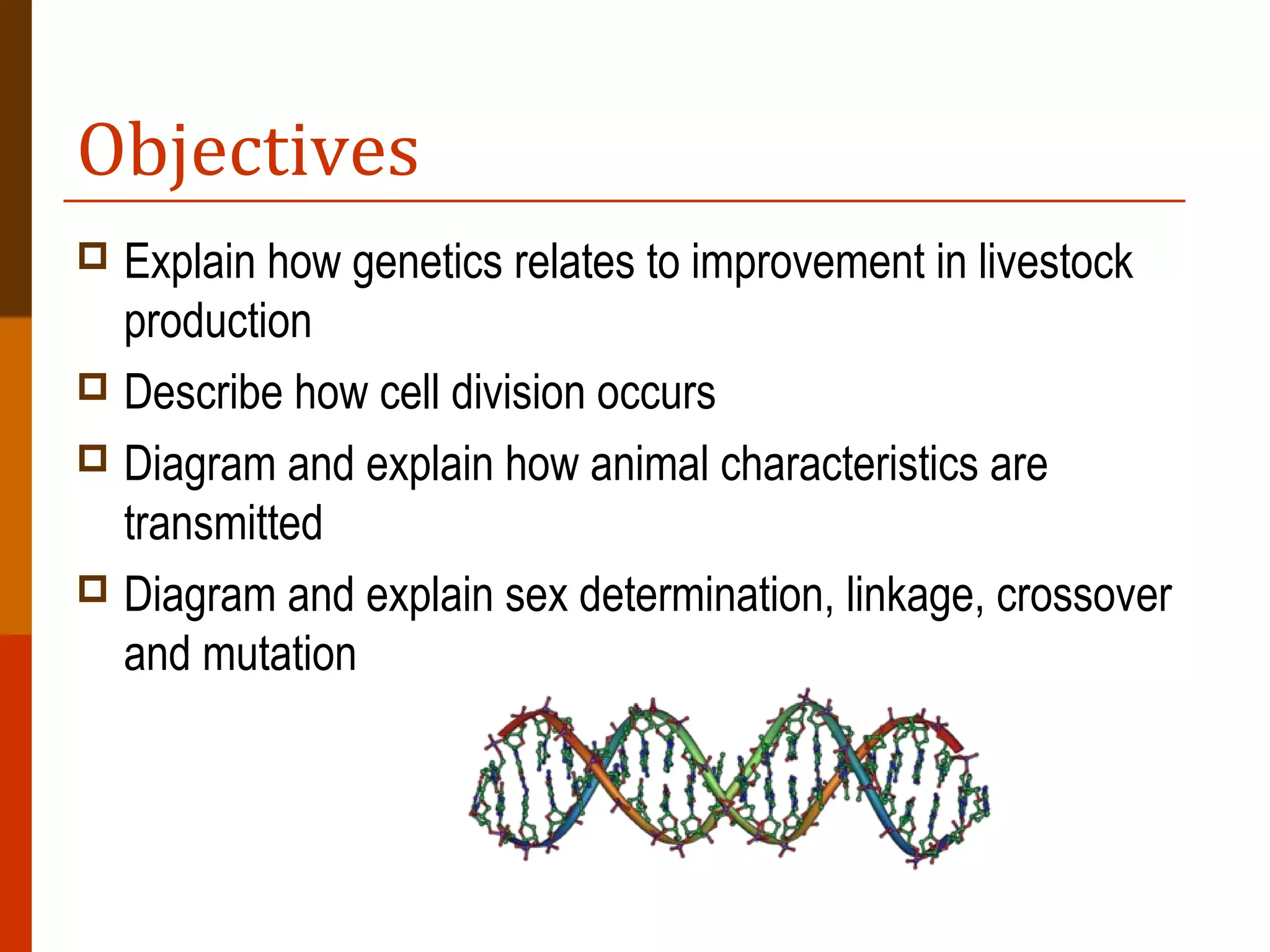 Genetics of animal breeding 9 | PPT