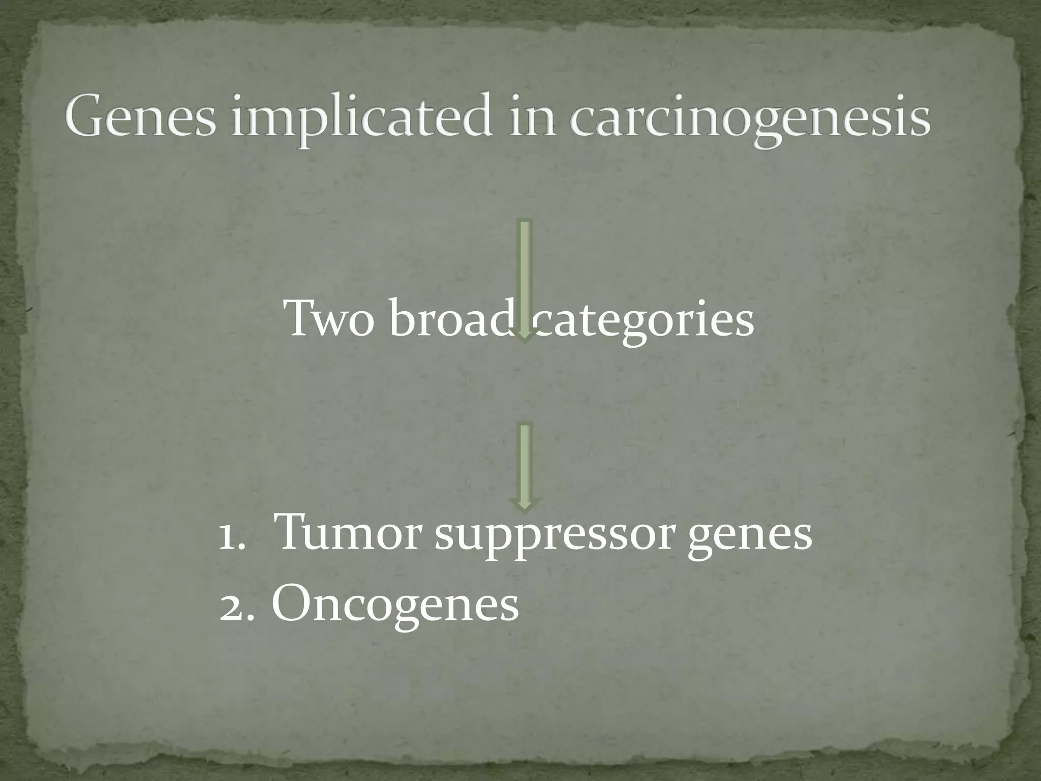 Genetics of cancer | PPTX