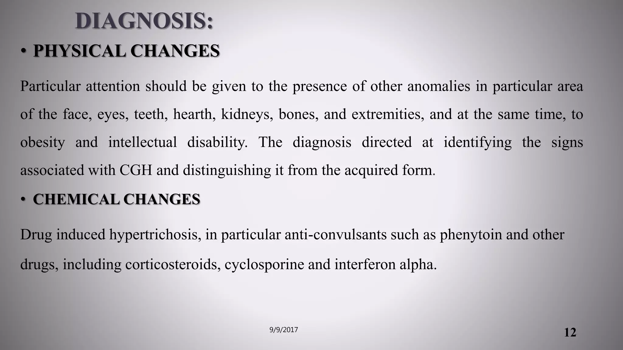 Genetics of congenital generalized hypertrichosis | PPTX