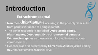 Genetics of extrachromosomal inheritance.pptx