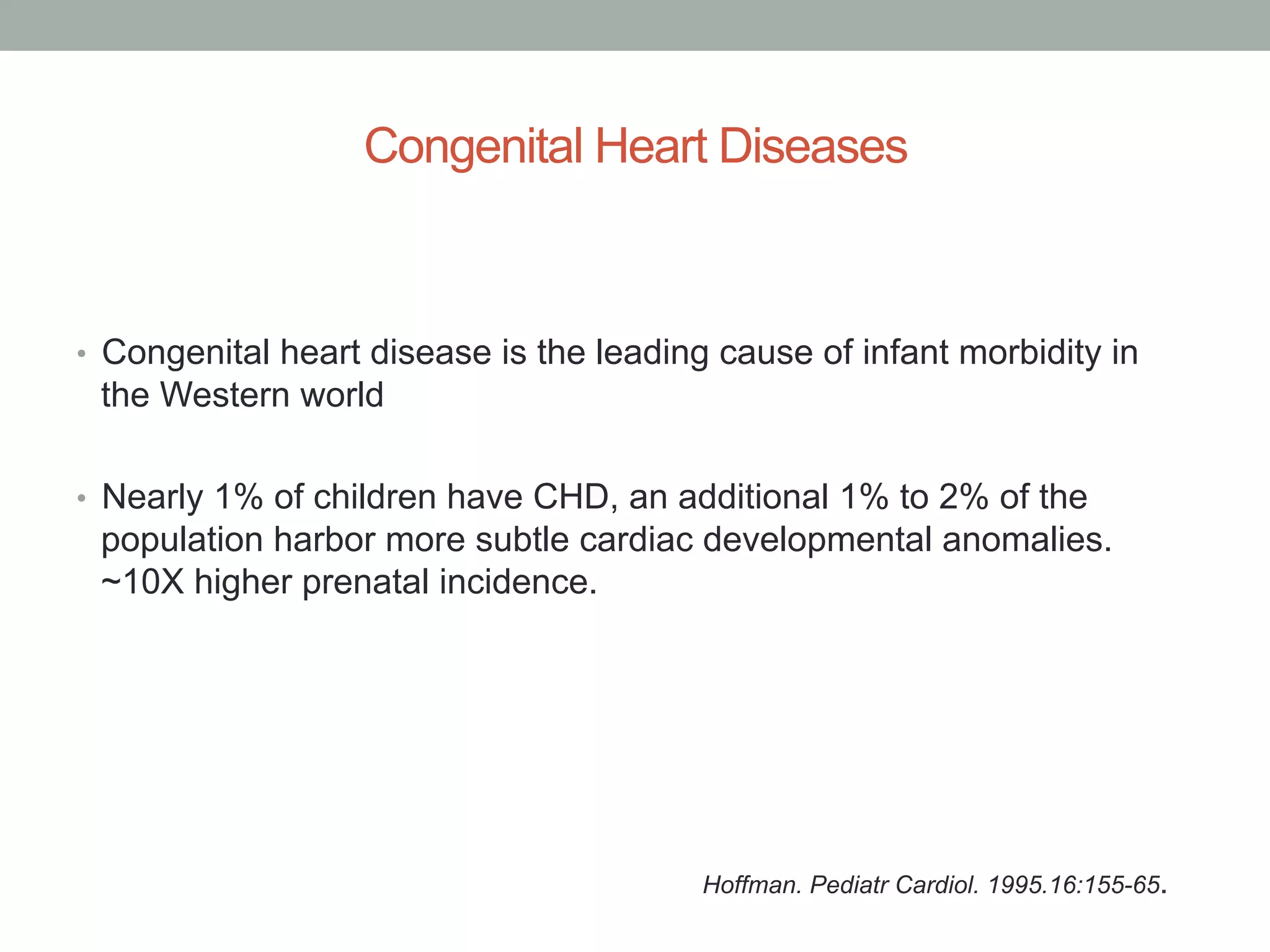 Genetics of Congenital Heart Disease | PPT